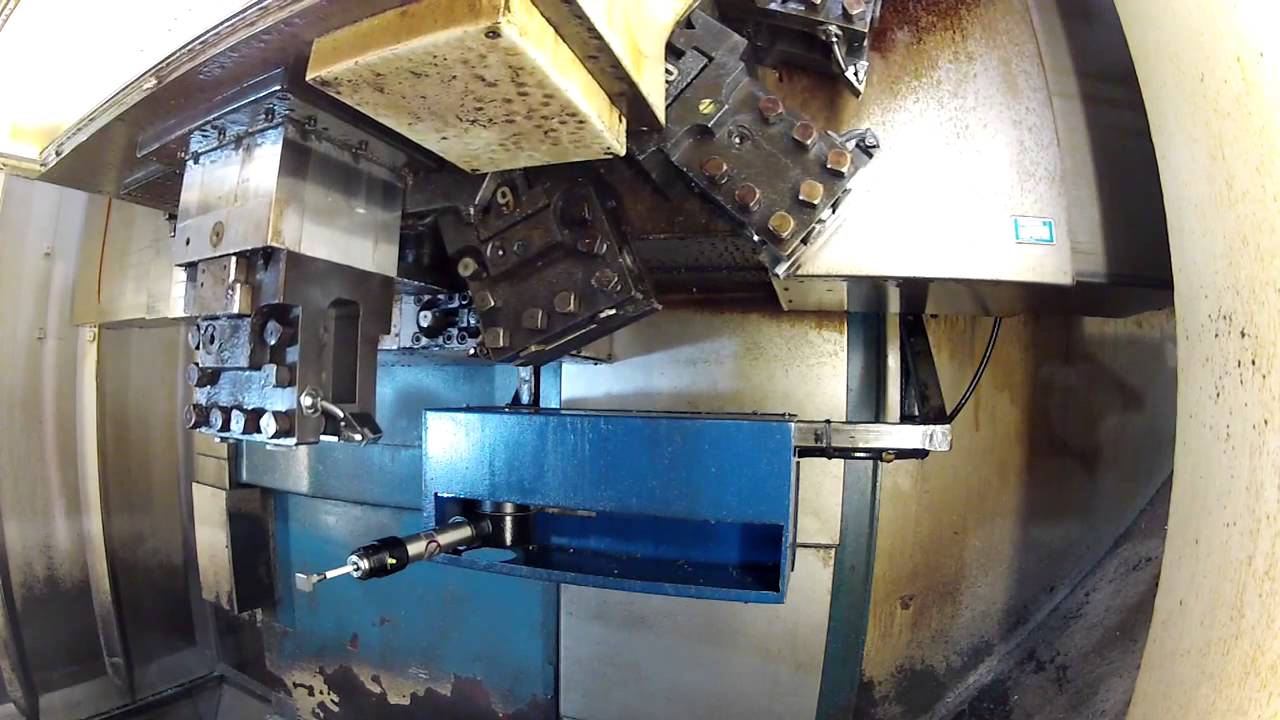 Toshulin SK1Q 12 CNC Vertical Lathe - YouTube