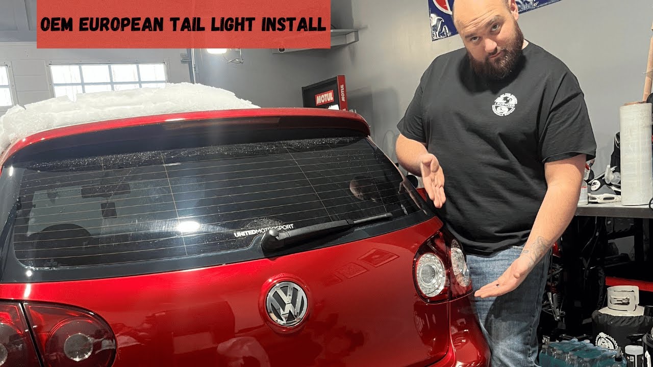 MK5 R32 Euro Taillights DIY - YouTube