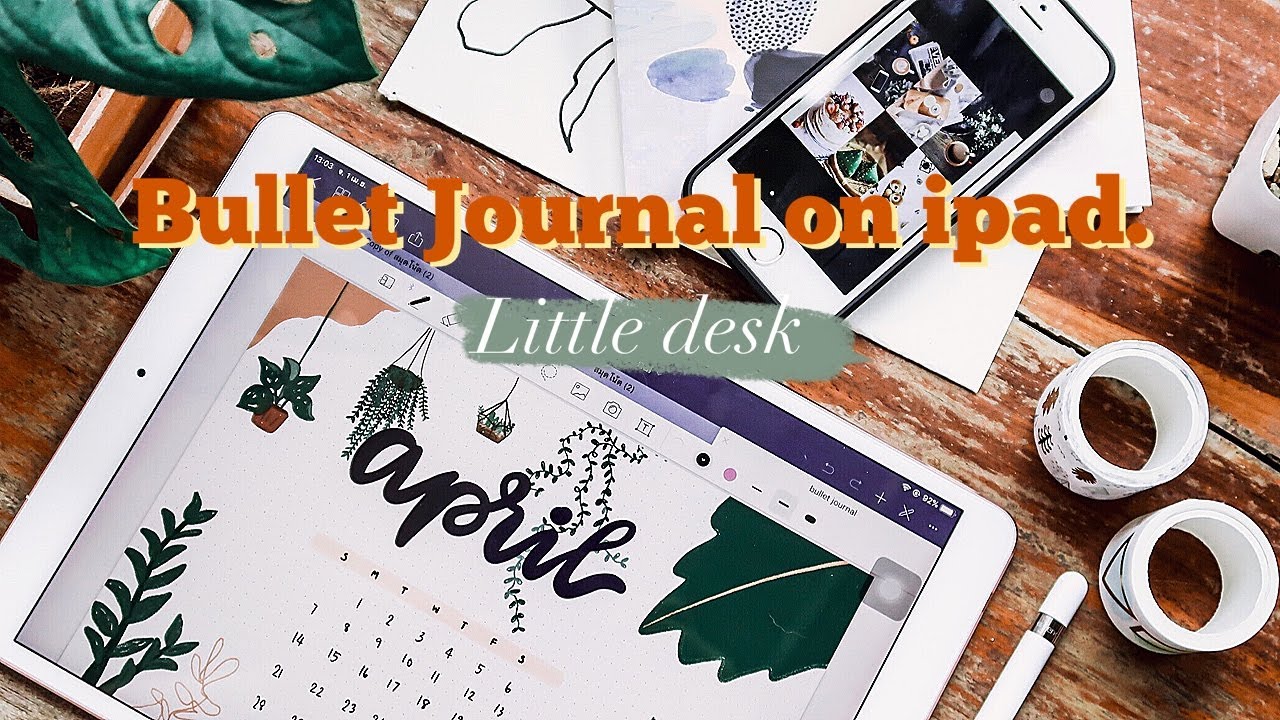 Bullet journal on ipad : มาลองทำ bullet journal ในไอแพดกันค่ะ + แจกไฟล์ ...
