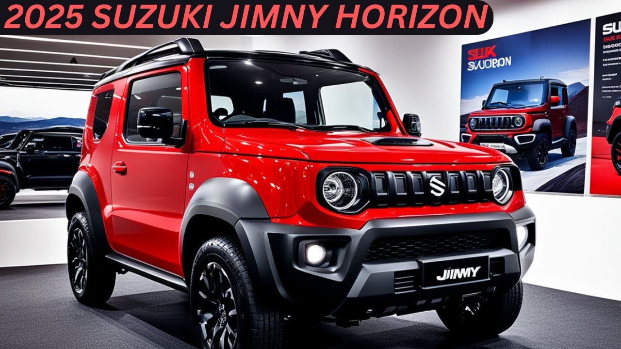 Limited Edition!! 2025 All Suzuki Jimny Horizon - in Europe -First Look ...