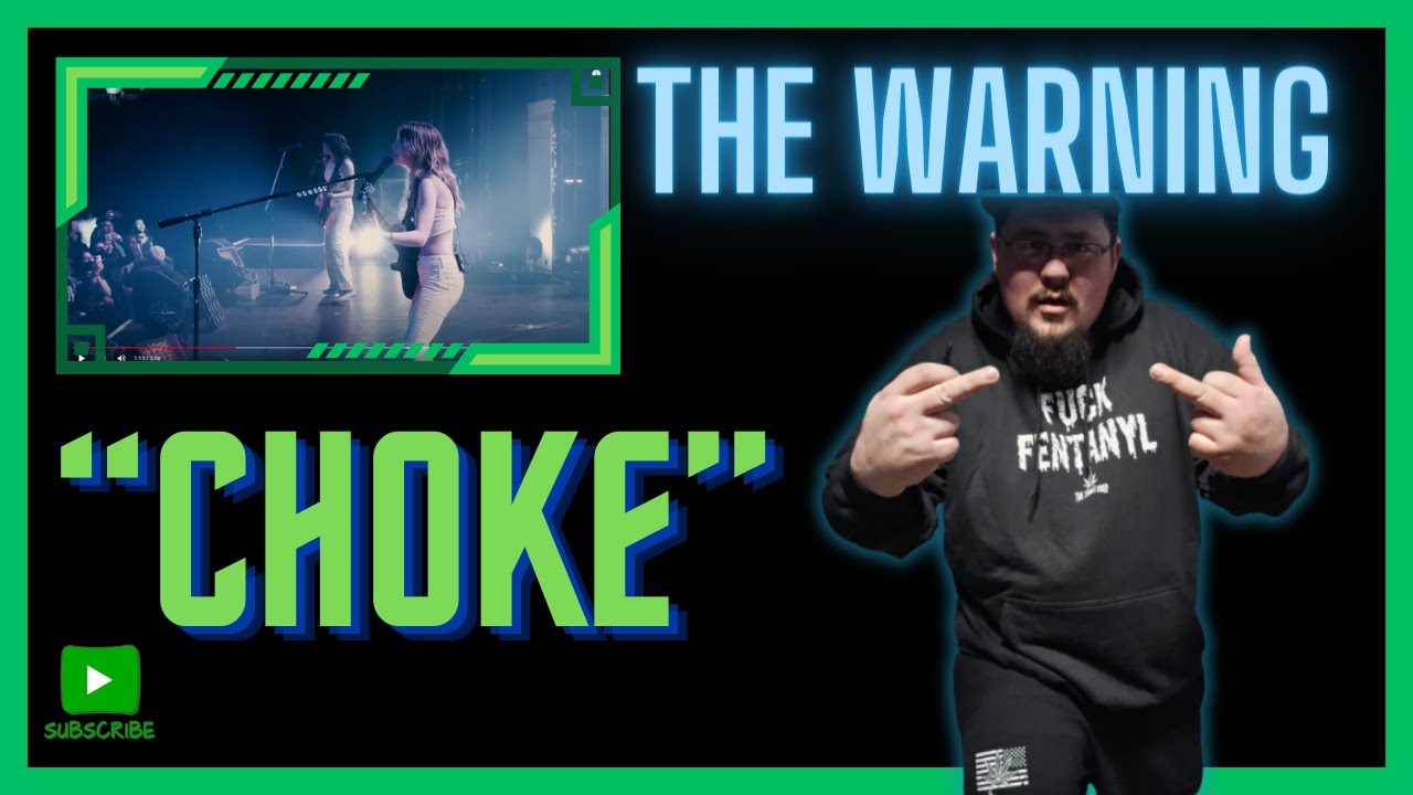 How we reacted to The Warning's electrifying "choke" performance - YouTube