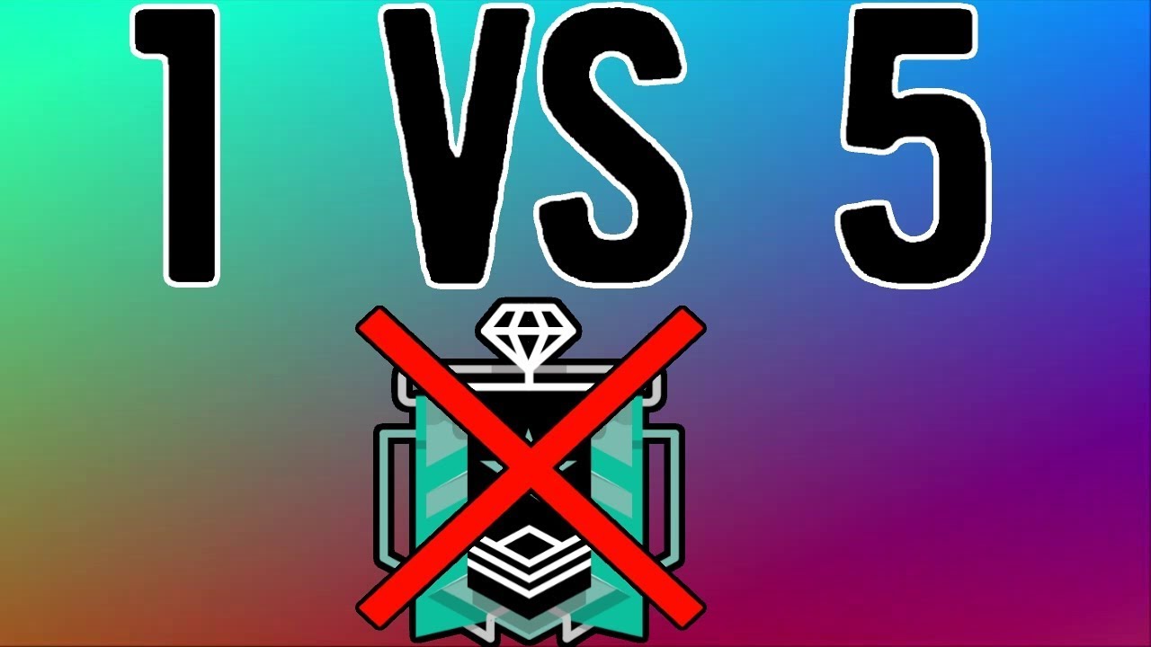 How to Lose a 1v5 - Rainbow Six Siege - YouTube