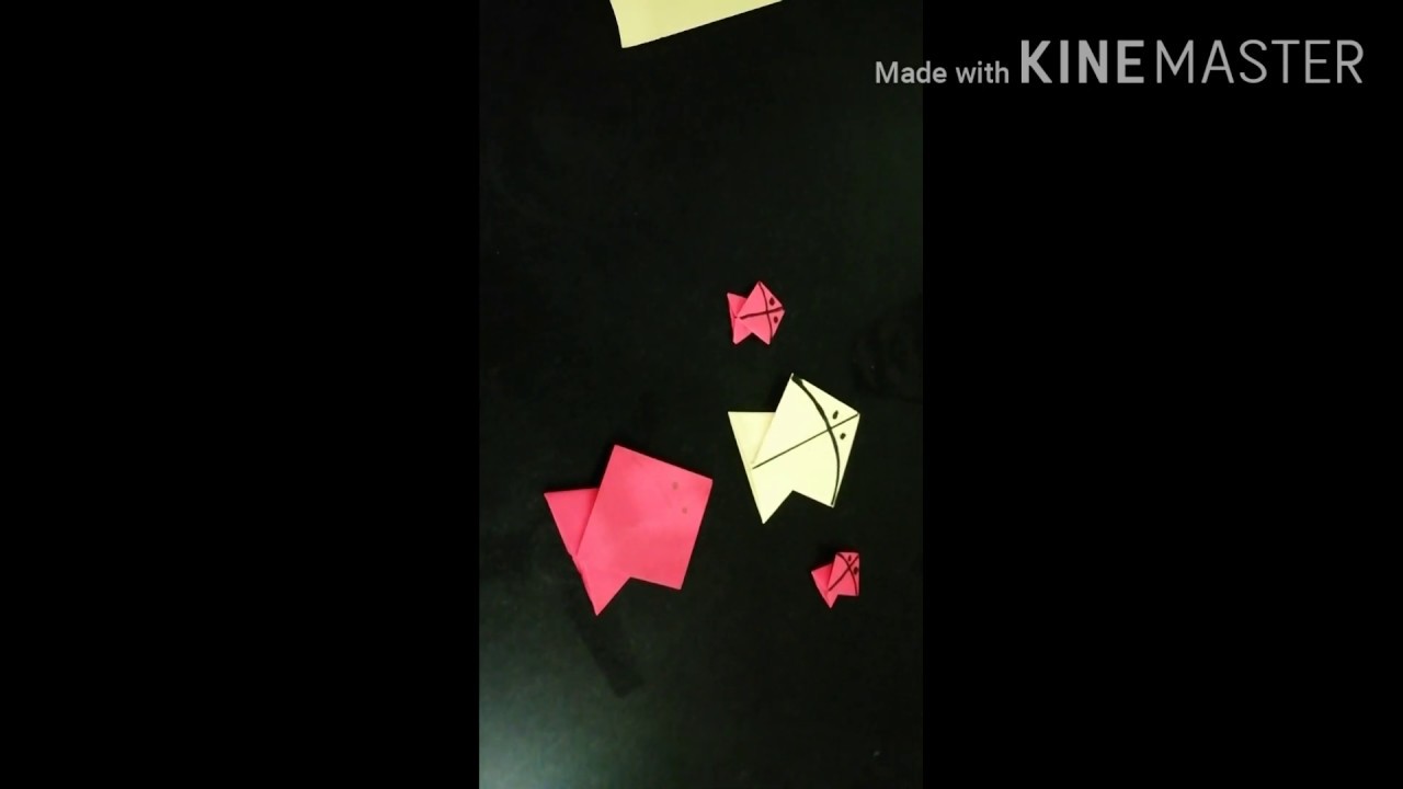 KITE MAKING EASY ORIGAMI by Hamzah - YouTube