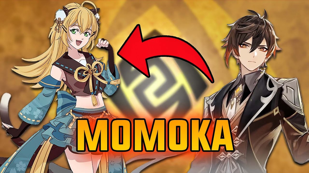 OTRO ZHONGLI?... HABILIDADES y ROL de MOMOKA NUEVO PERSONAJE 3.7 ...