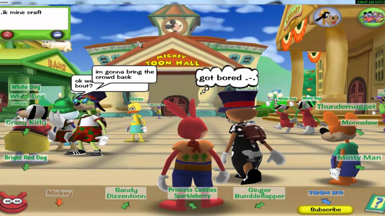 When i'm bored of toontown (i even hadly play it) - YouTube