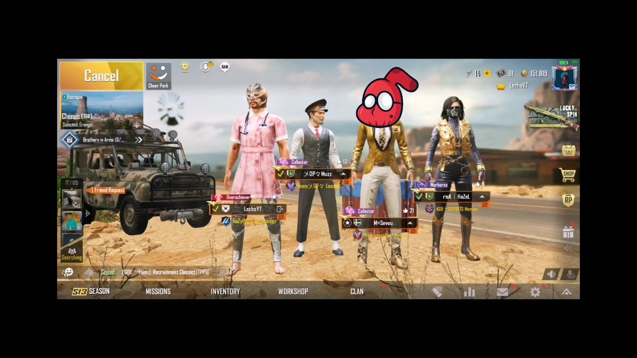 I met spoidermon(Sevou) | PUBG MOBILE - YouTube