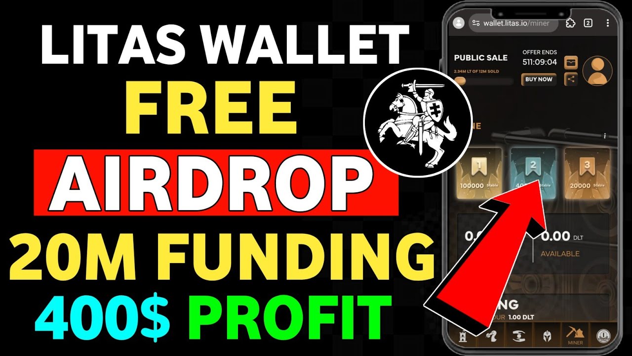 Litas Wallet 20 MILLION Funding 😱 || Litas wallet Airdrop New Update ...