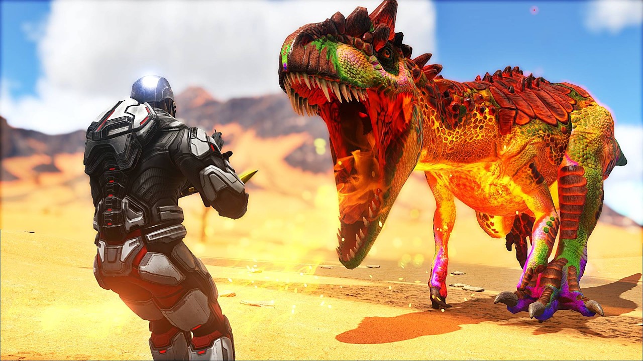 DOMANDO SKELETONIZED TIRANOSSAUROS REX COM O @EliteAlexTracer DUPLA ...