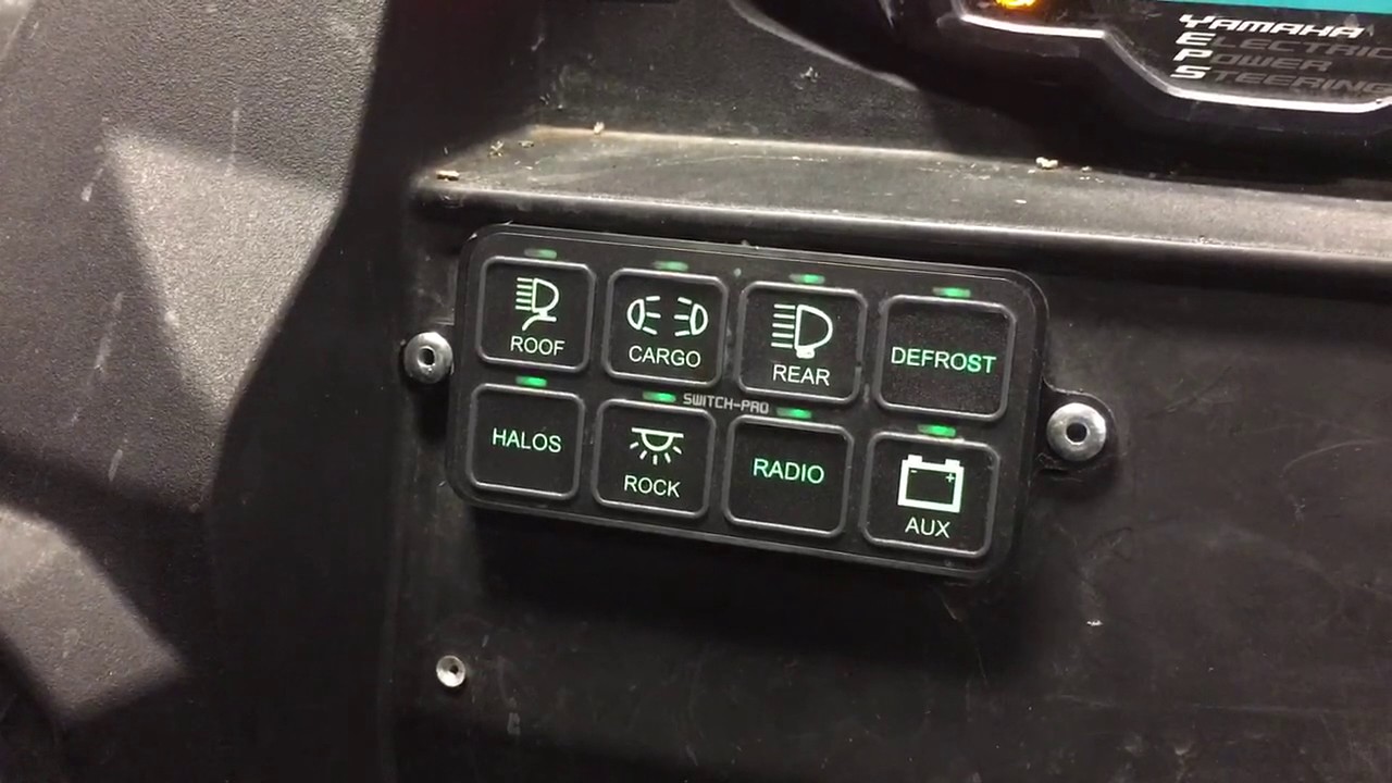 Off Road Light Switch Panel