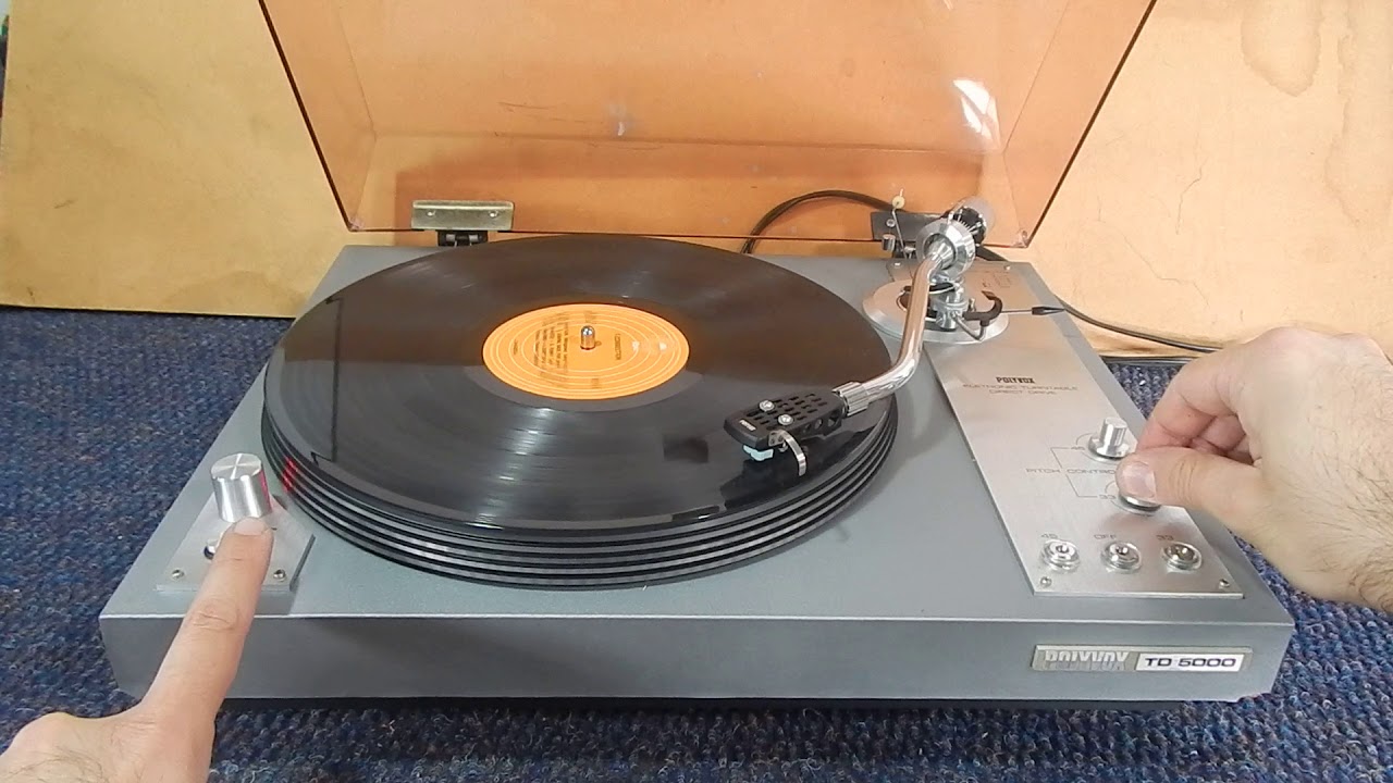 Polyvox TD 5000 toca -discos SYSTEM 5000 [ demonstração] - YouTube