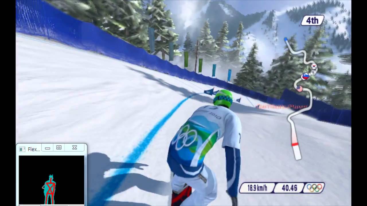 Kinect Snowboard - YouTube