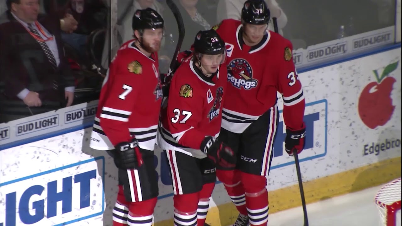 IceHogs Highlights: IceHogs Wallop Roadrunners, 3-1 - YouTube