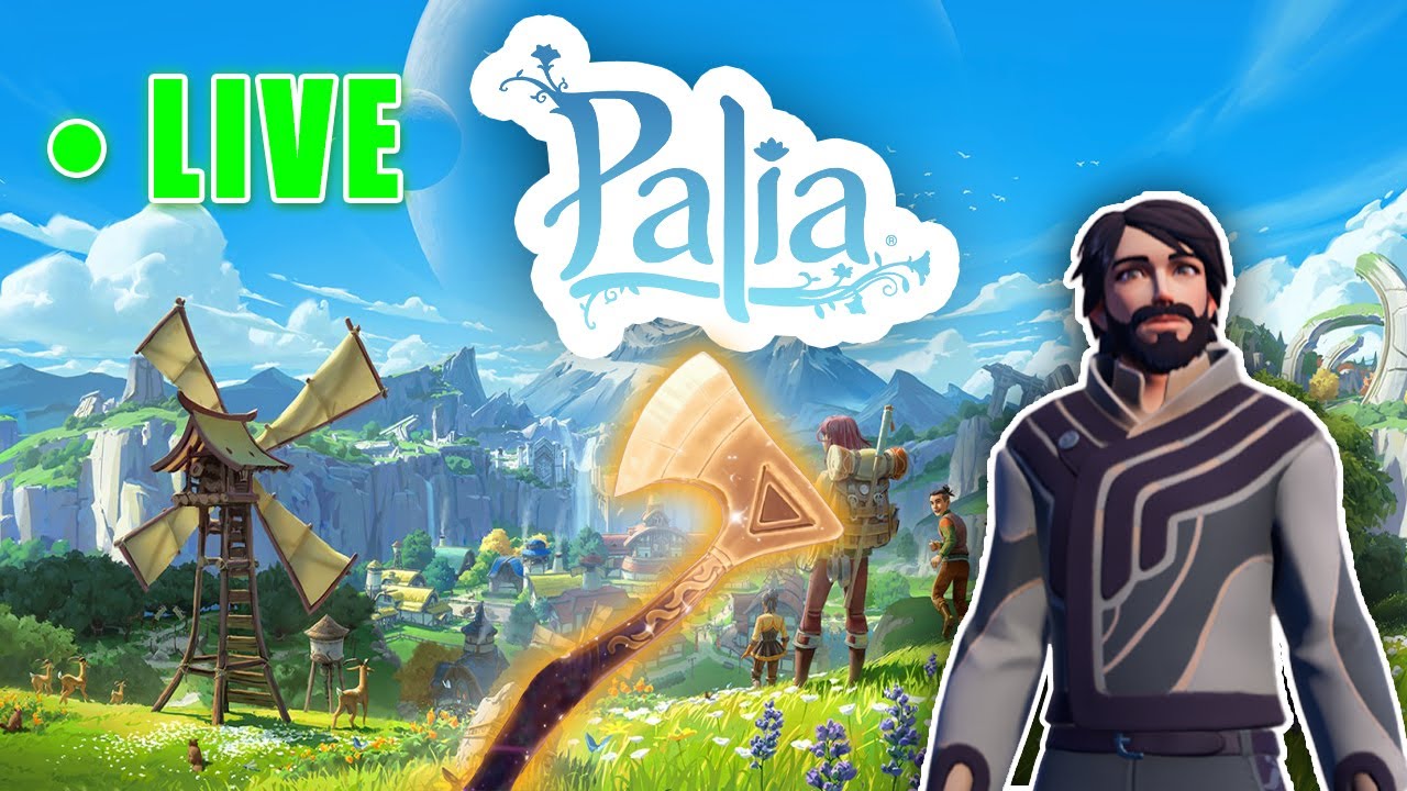 Relaxing Surviving Game - Palia NEW GAME #live - YouTube