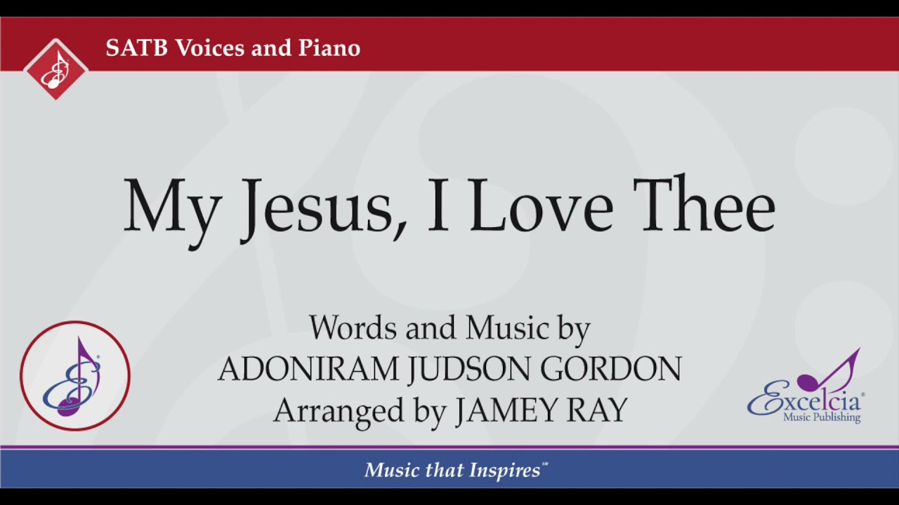 My Jesus, I Love Thee - Jamey Ray - YouTube
