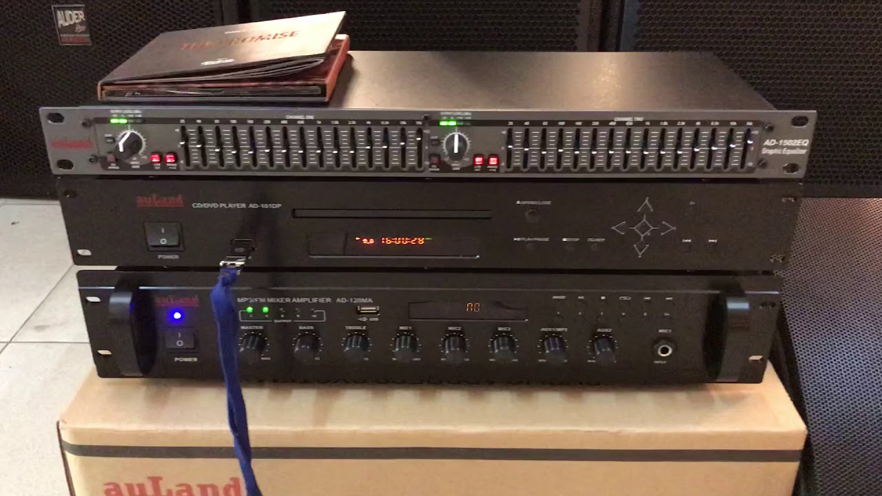 Paket Sound system resto cafe wall speaker - YouTube