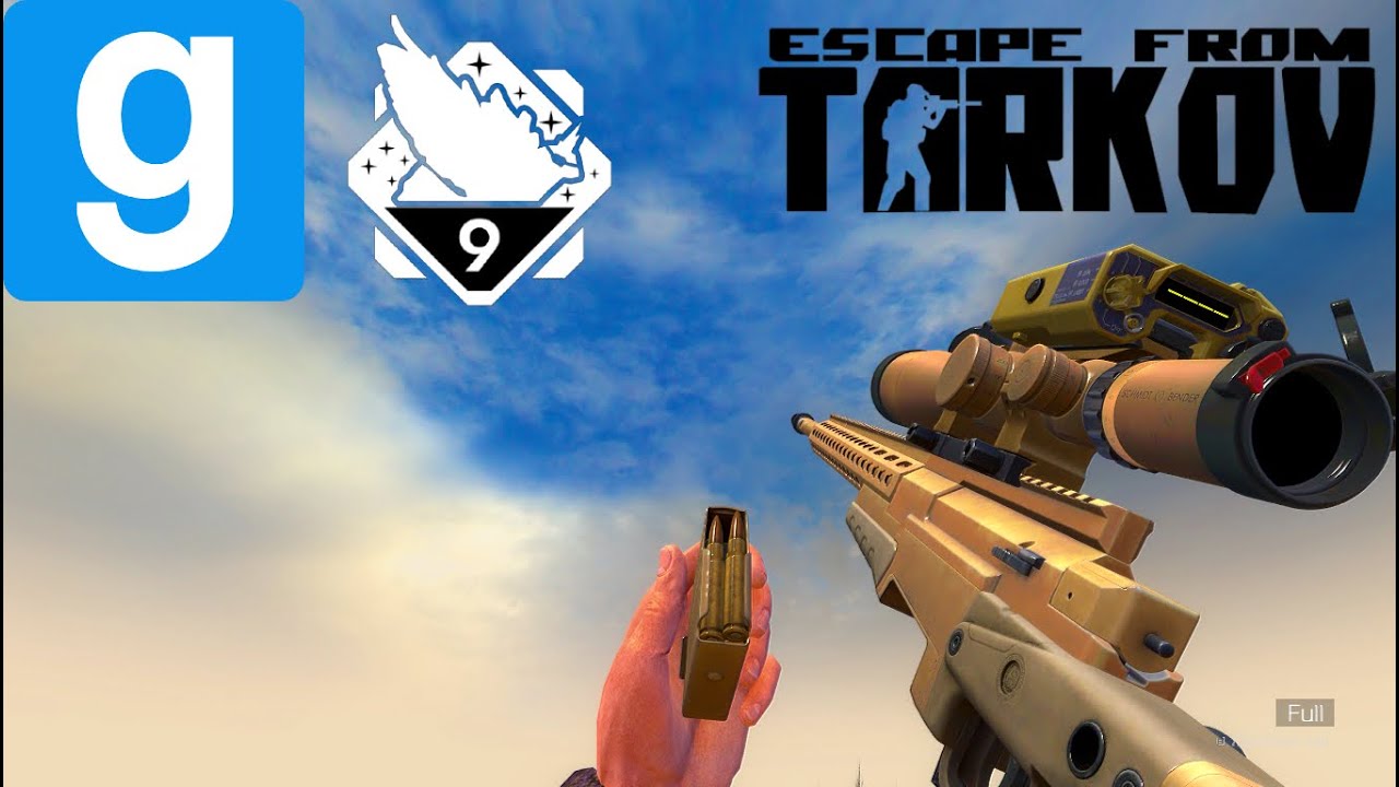 Garry's Mod [ARC9] EFT AI AXMC .338/.308 showcase - YouTube