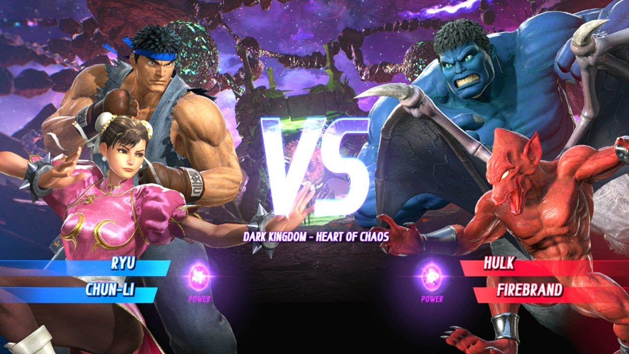 Marvel vs. Capcom: Infinite - Chun Li and Ryu vs Firebrand and Hulk ...