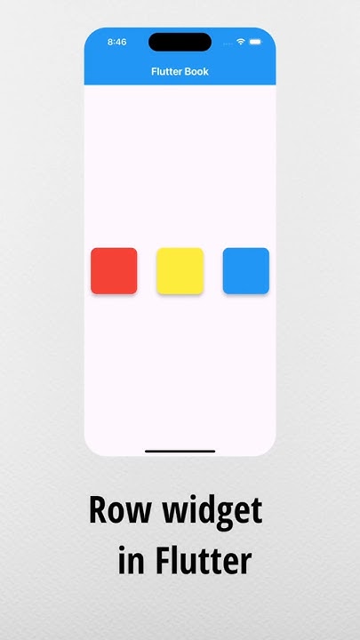 Row widget in Flutter #appdevelopment #flutterexplained #programming #coder #codingtutorial ...