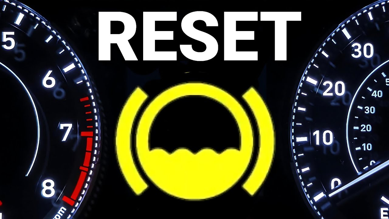 How to Fix & Reset Brake Fluid Low Warning Light Stays On or Flashing ...