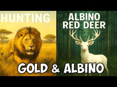 Albino Red Deer, Gold Lion, & MORE | The Hunter: Call of The Wild | Old ...