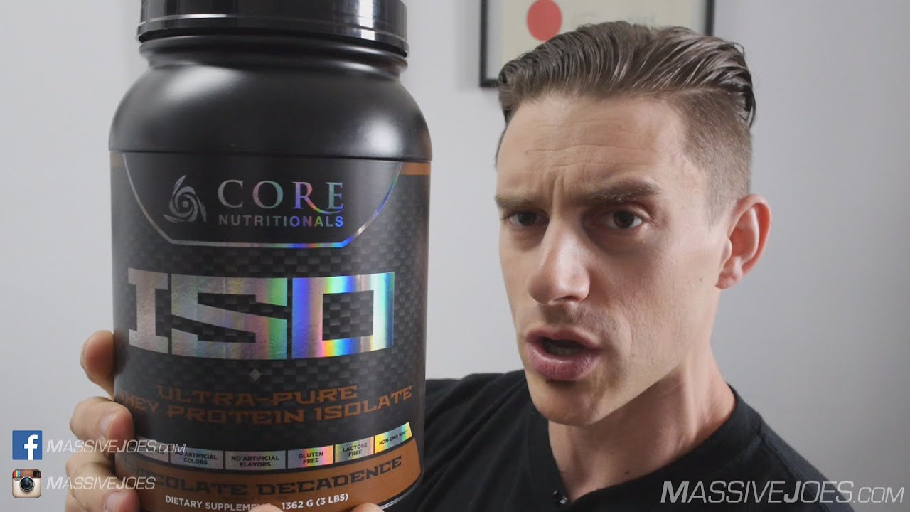Core Nutritionals ISO Whey Protein Isolate Powder Supplement Review ...
