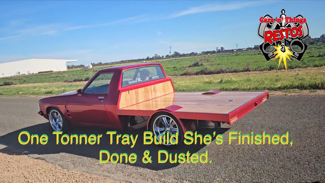 One Tonner Tray Build she’s finished, done and dusted - YouTube