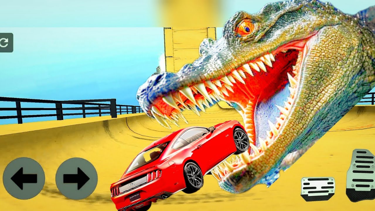 Ramp Car Stunt 3d Game 🔥 // High Jump Car Stunt 3d Game - Android ...