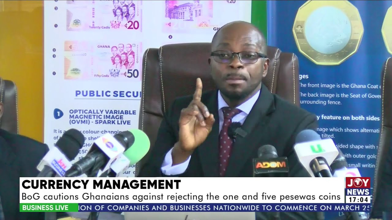 Currency Management: BoG cautions Ghanaians against rejecting the one ...