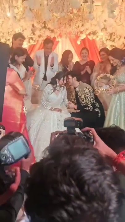 Clip of ring ceremony💍of triggered insaan and ruchika🎀 #ruchikarathore #triggeredinsaan #clips ...