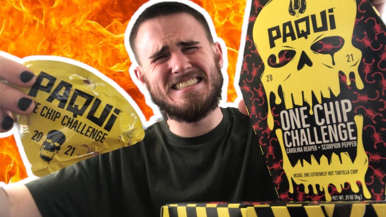 First Time Eating The World’s Spiciest Chip! | One Chip Challenge ...