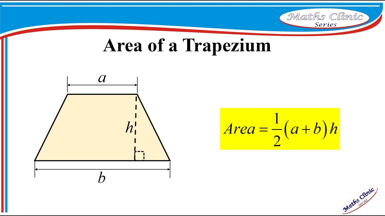 Proof of the area of a trapezium - YouTube