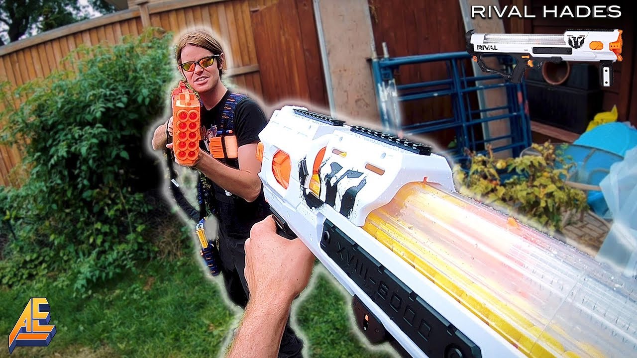 NERF WAR | TACTICAL GEAR FIRST PERSON SHOOTER! (Aaron Vs Drac) - YouTube