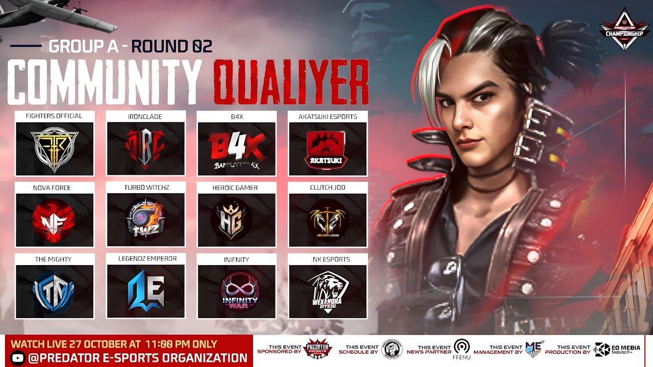[🔴LIVE] COM INV G-A ||PREDATOR CHAMPIONSHIP S-1|| PRODUCE BY - EO HOUSE ...