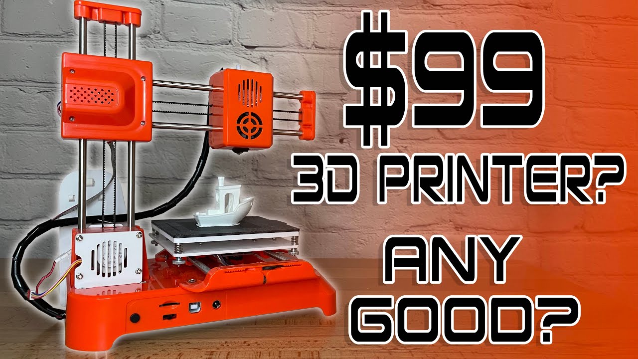 $99 3D Printer Easy Threed K7 Review - YouTube