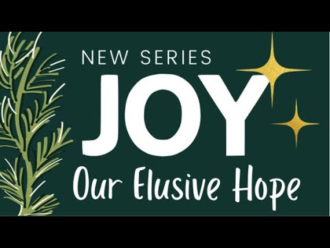 Joy: Our Elusive Hope - What Kills Our Joy? - YouTube