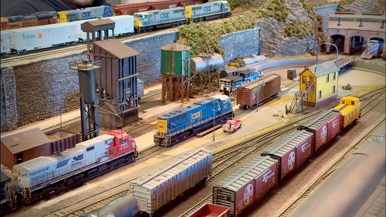 HO Scale Model Railroad Layout Inside a Train Car - Frederick County ...