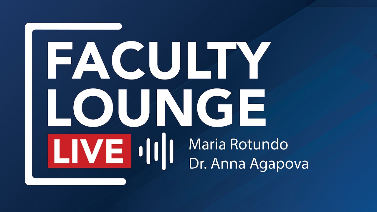Conversation with Dr. Anna Agapova, Winner of FAU's 2023 Online Faculty ...