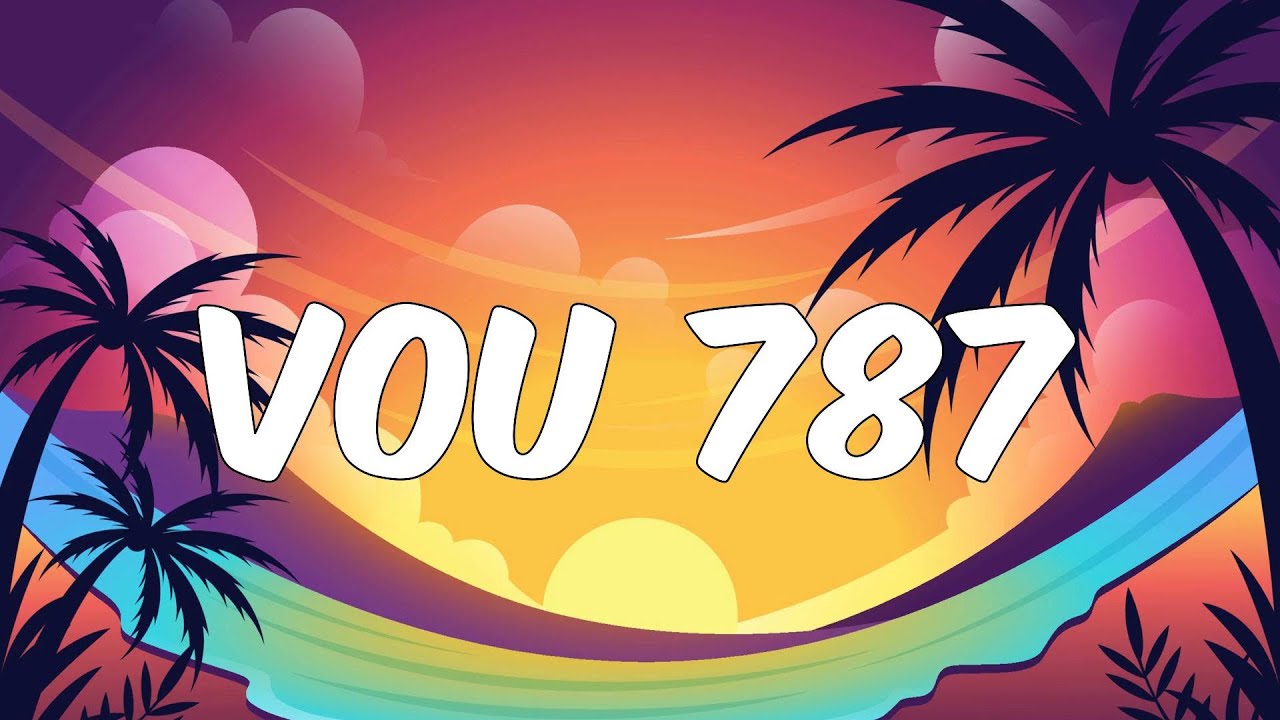 VOU 787 (Letra/Lyric) - Bad Bunny - YouTube