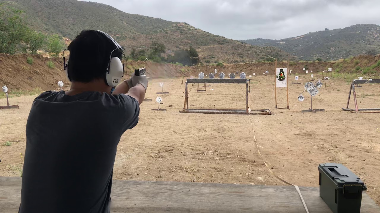 First Time at Pala Shooting Range 06.20.20 - YouTube