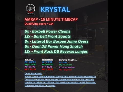 Krystal - Challenge Workout - Máquina Strength - YouTube