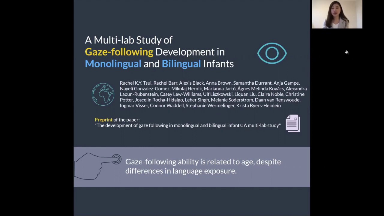 A Multi-lab Study of Gaze-following Development in Monolingual and ...