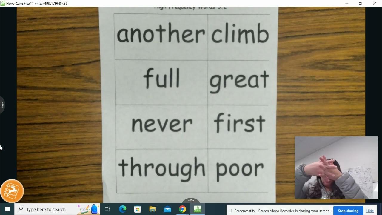 Unit 5 Week 2 High Frequency Words - YouTube