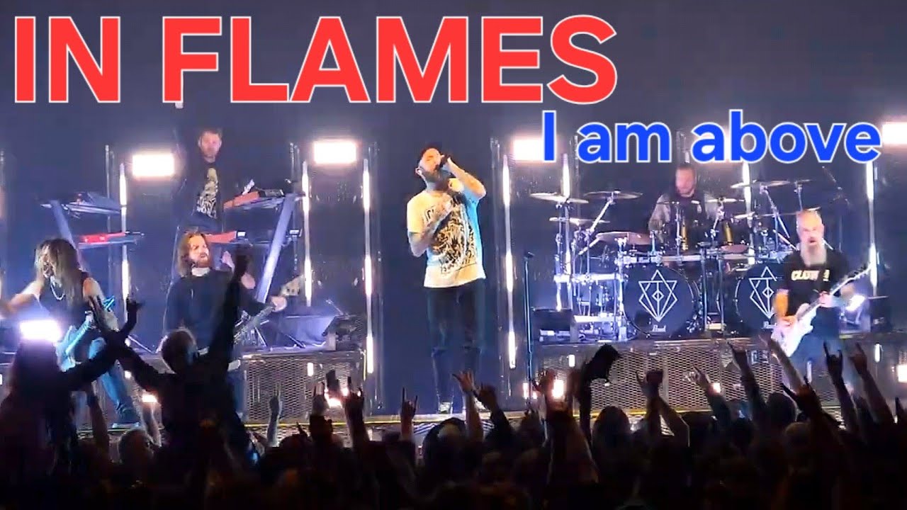 IN FLAMES : I am above - 28/11/2022 (LYON - Le Transbordeur) - YouTube