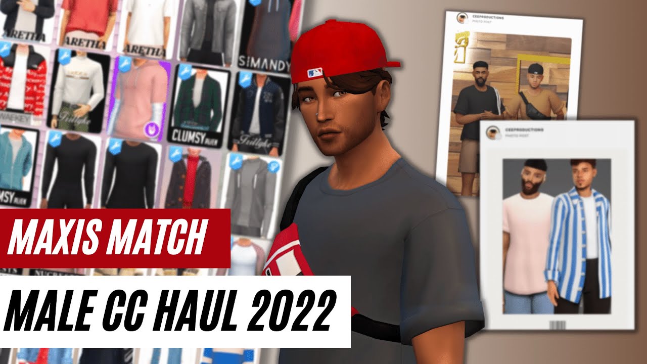 Maxis Match Sims 4 Cc Clothes Male