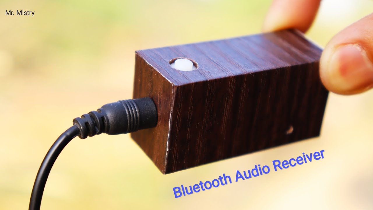 Make Bluetooth Audio Receiver for Earphone And speaker - YouTube