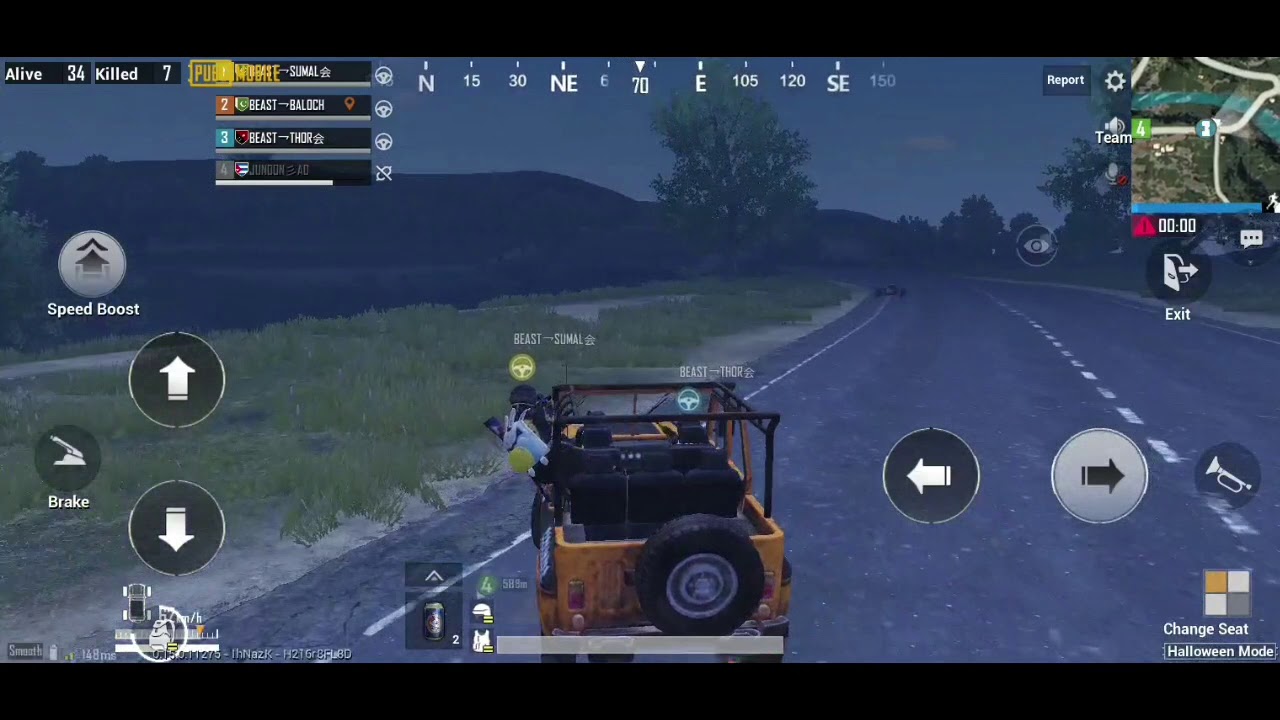Pubg mobile | Jeep Drifting in pubg Mobile - YouTube