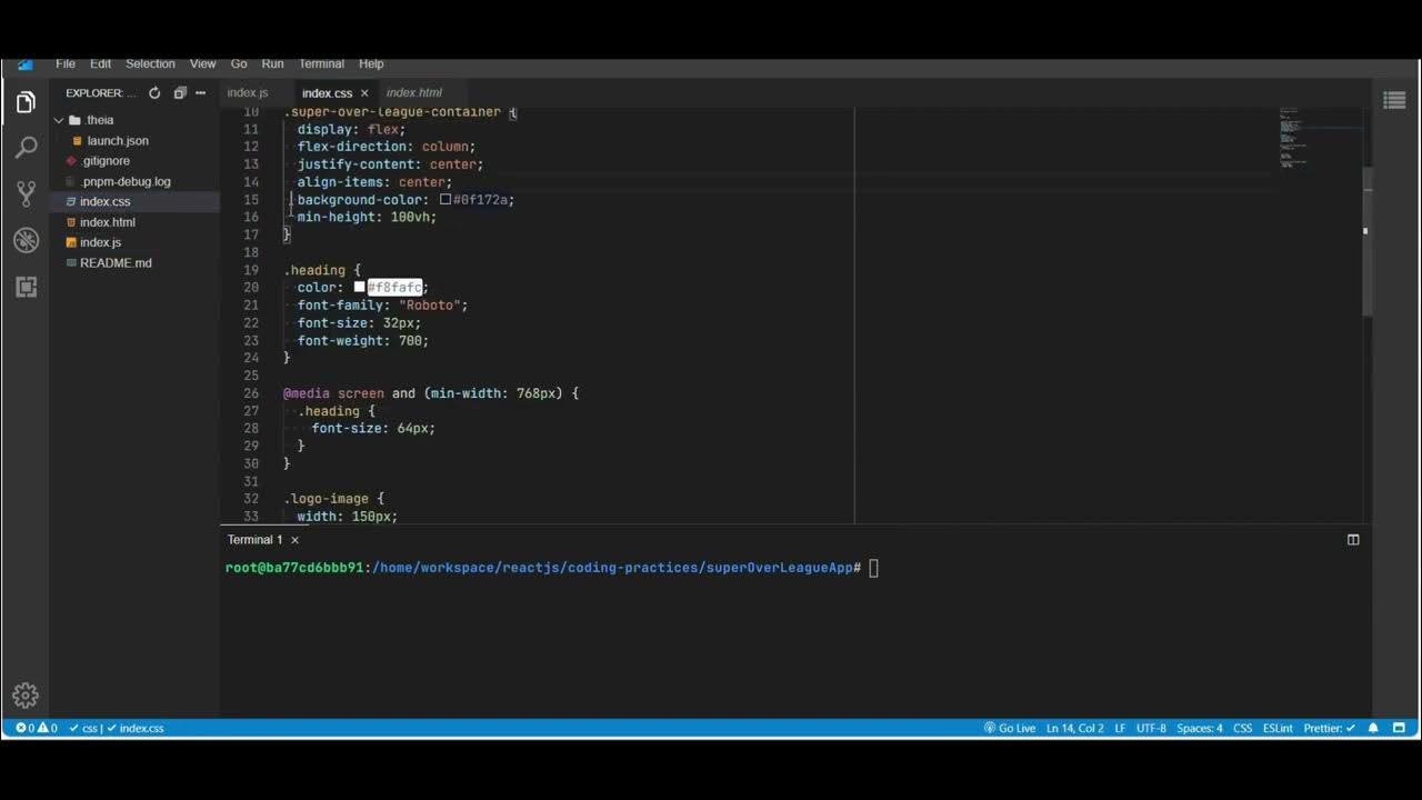 React JS | Super Over League | Coding Practice-1 | NxtWave | CCBP 4.0 - YouTube