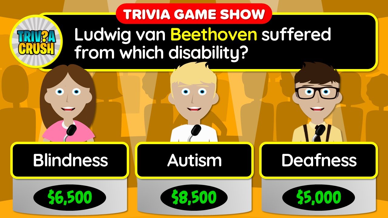 GENERAL KNOWLEDGE QUIZ! - 40 Trivia Questions in a Unique Game Show ...