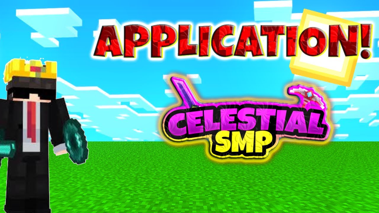 MY APPLICATION FOR *Celestial SMP* ! |@volunt766 - YouTube