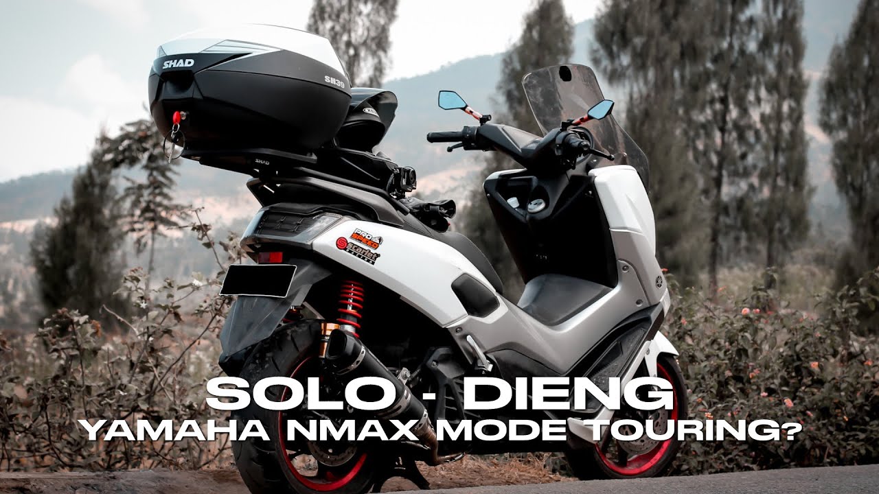Touring Solo - Dieng | Nmax pake Box Shad SH39 - YouTube